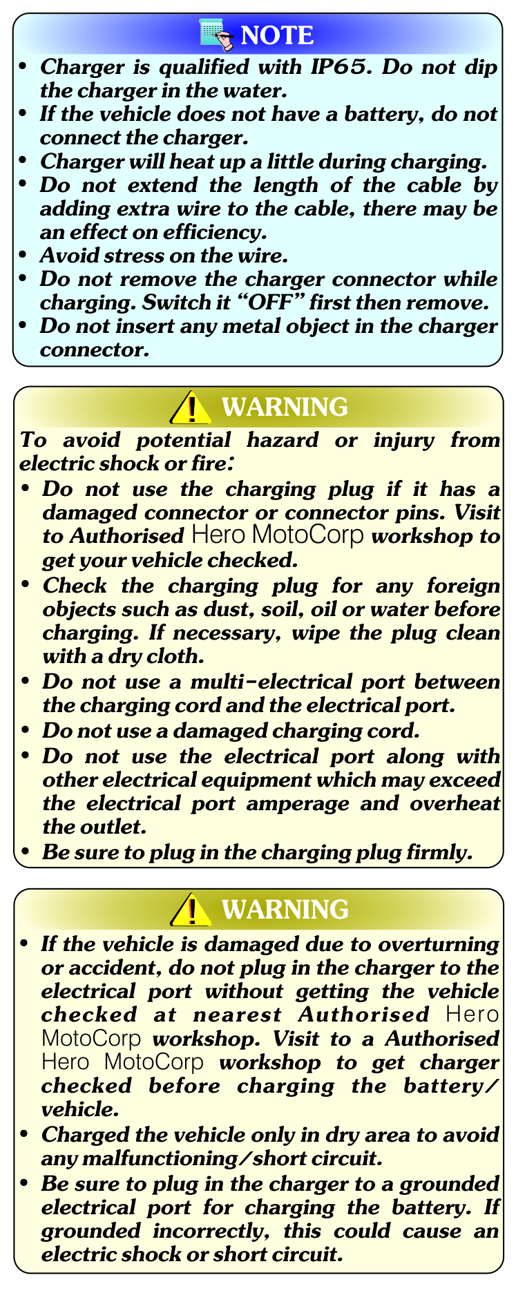7.f. Portable Charger LED's Information on TFT and MY VIDA Customer ...