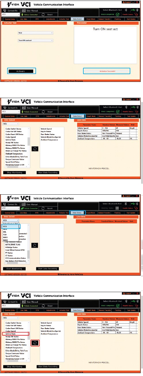 10.g. VCI Testing procedure