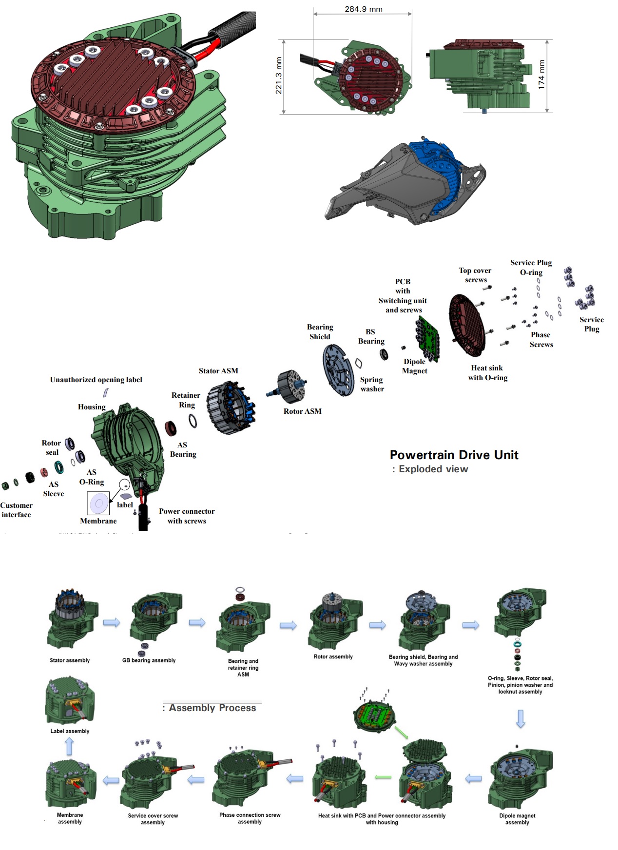 5.g. MCU & motor Assembly